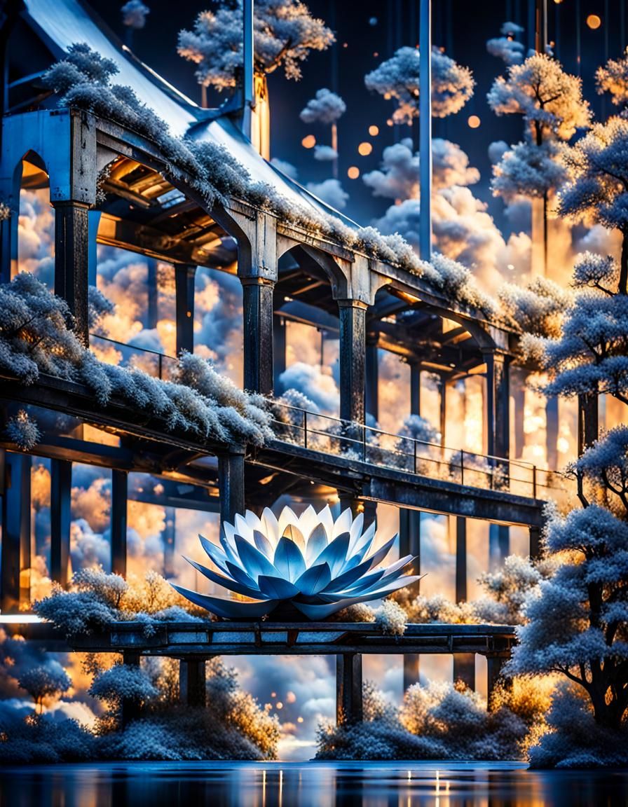 Windswept House - AI Generated Artwork - NightCafe Creator