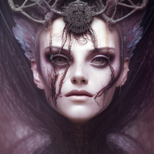 dark sorceress who has mastered the art of necromancy - AI Generated ...