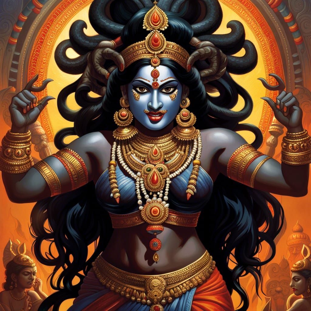 World of Goddesses: Kali (India) - AI Generated Artwork - NightCafe Creator
