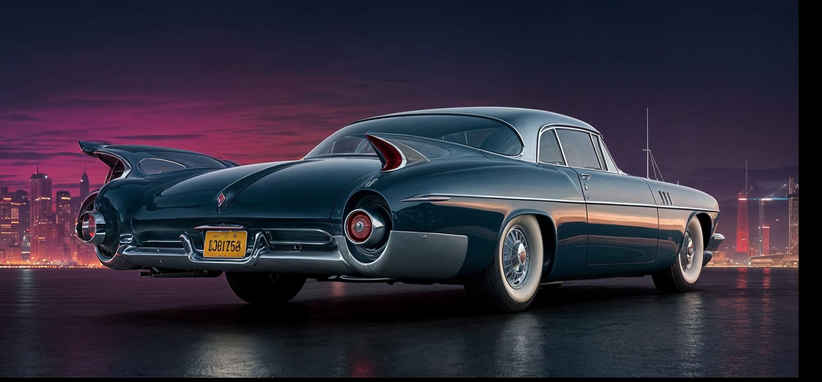 1955 turbine engine concept car - 1955 turbine engine concep...