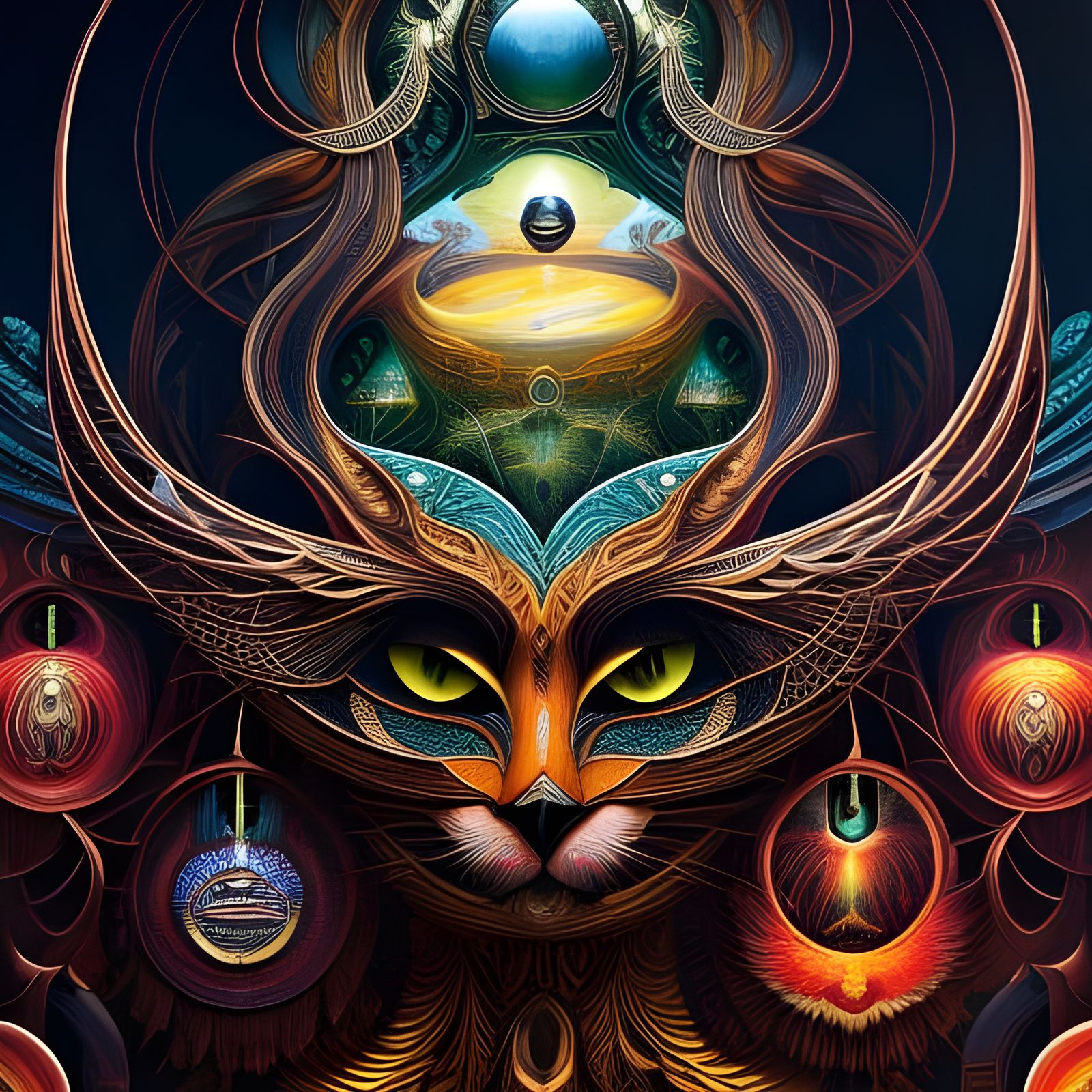 Mastermind - AI Generated Artwork - NightCafe Creator