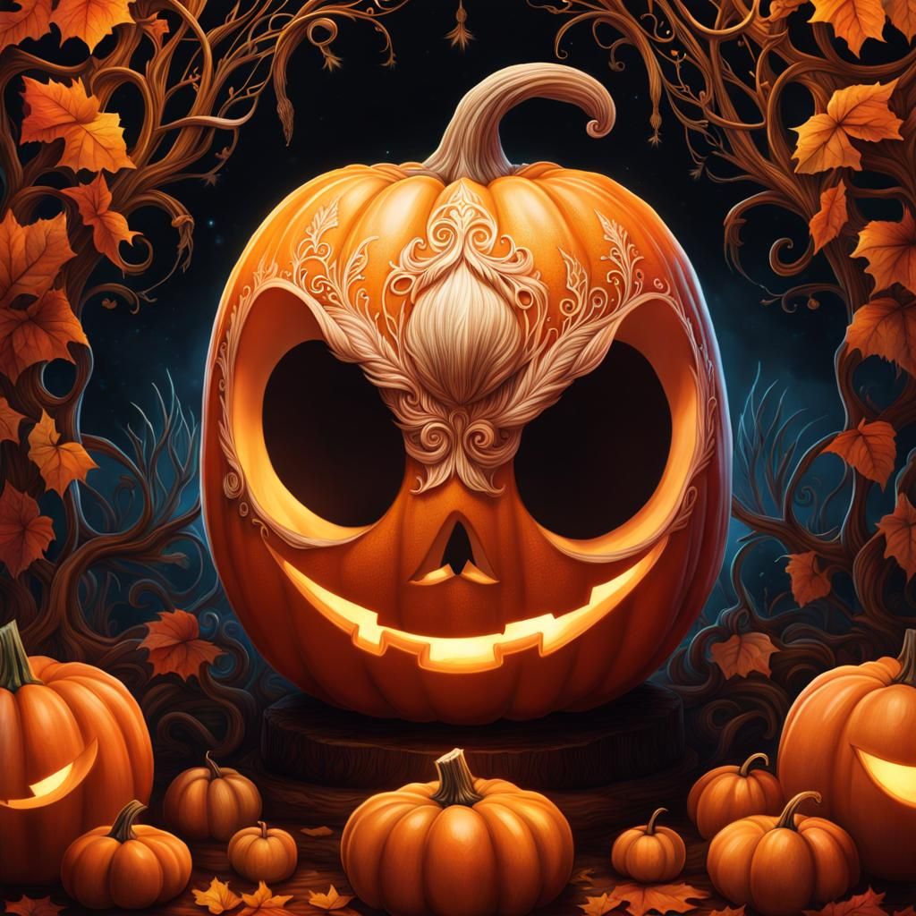 Pumpkin - AI Generated Artwork - NightCafe Creator