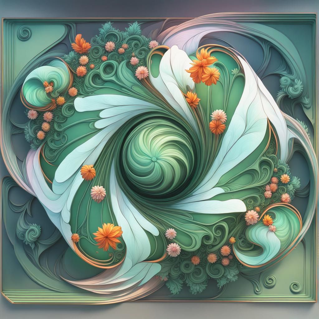 Based on Spiral - AI Generated Artwork - NightCafe Creator