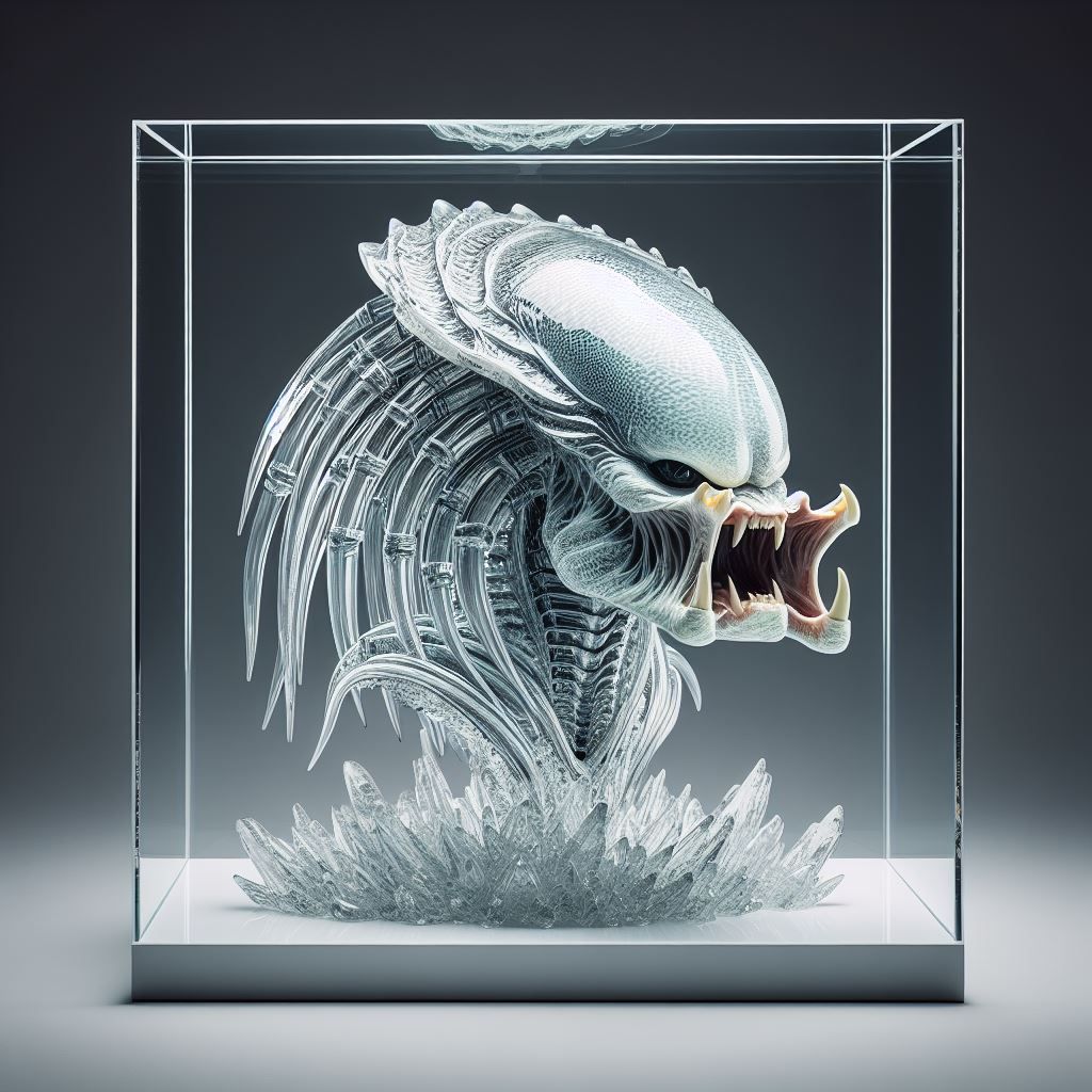 Crystal Predator - AI Generated Artwork - NightCafe Creator