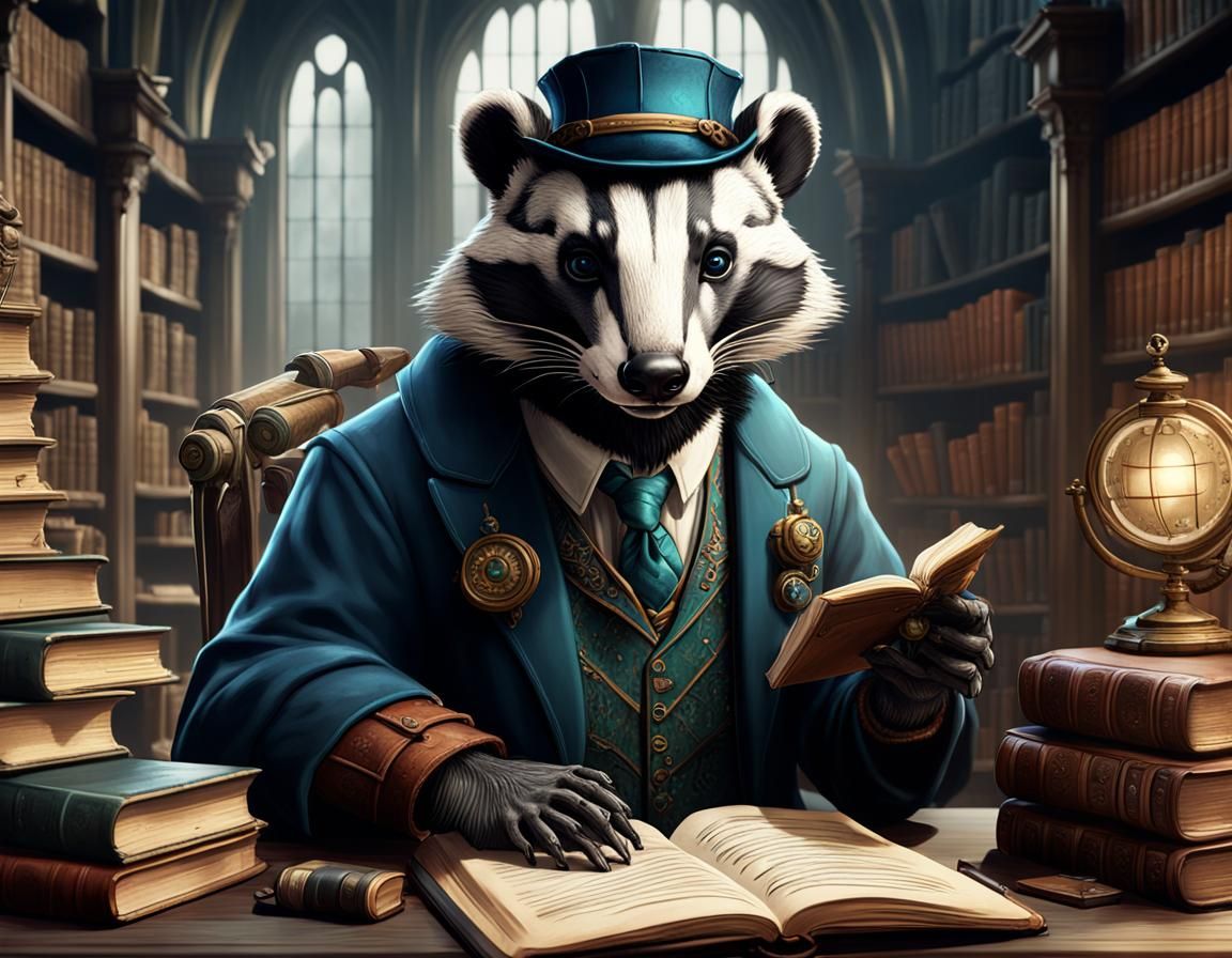 Mr. Bilbury Spicklemyer, Librarian - AI Generated Artwork - NightCafe ...