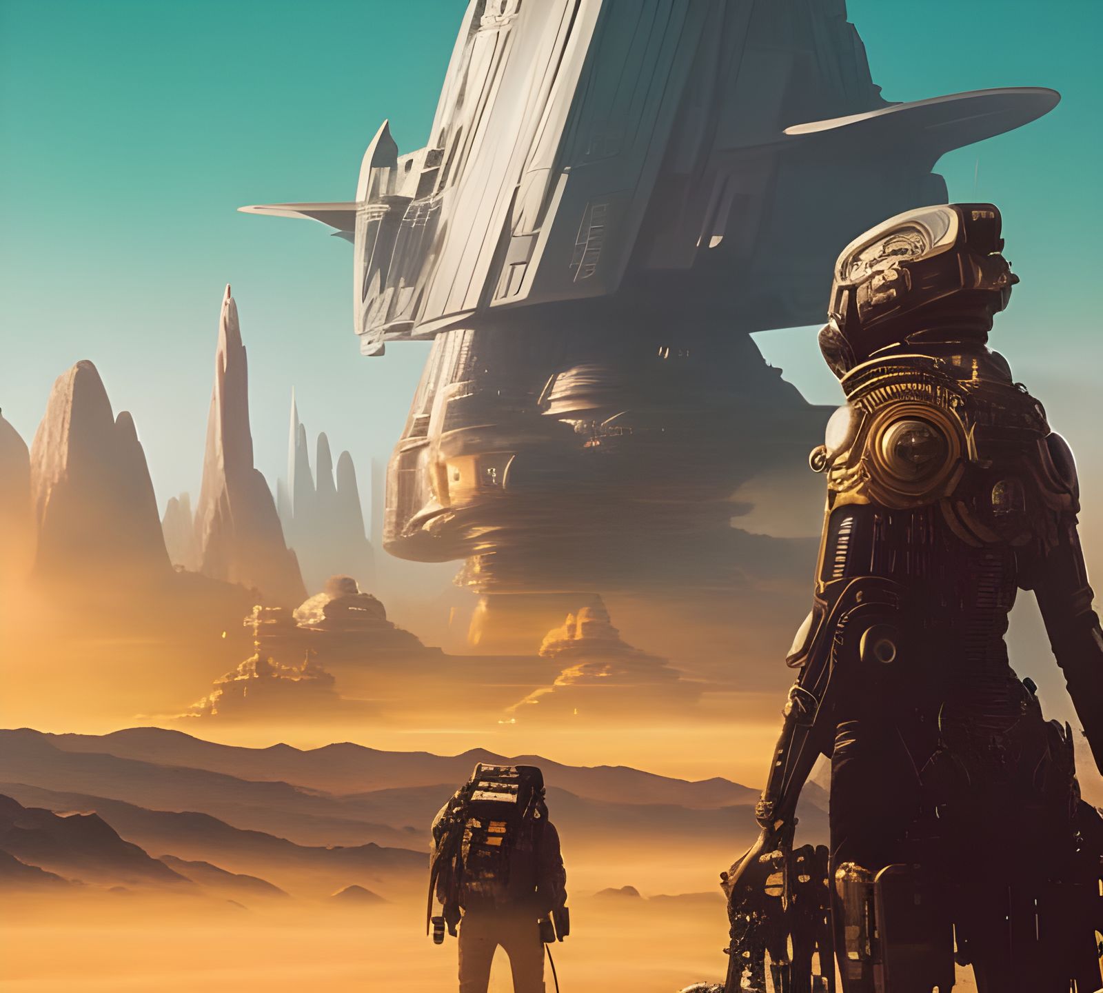 Offworld Exploration - AI Generated Artwork - NightCafe Creator