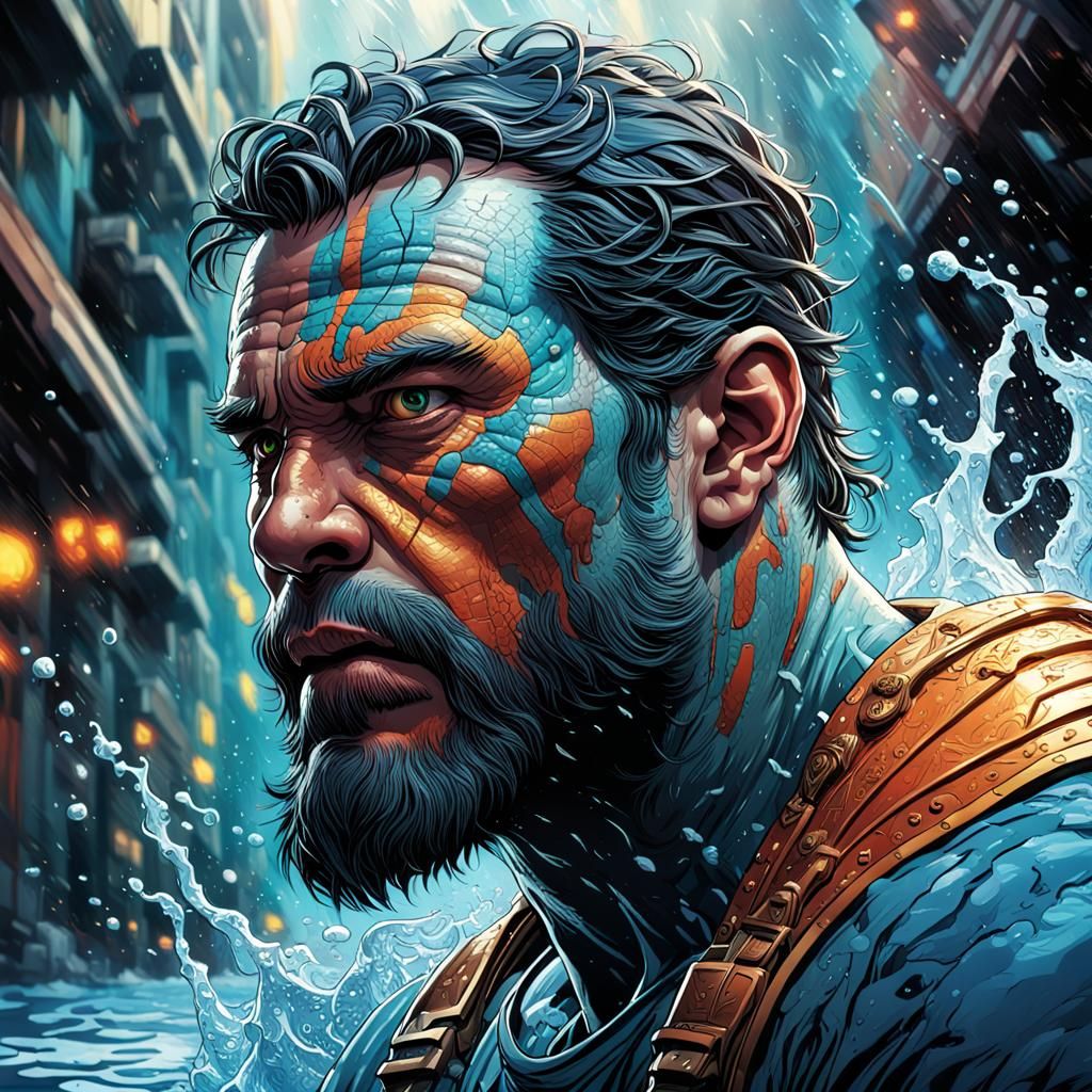 Aquaticman... - AI Generated Artwork - NightCafe Creator