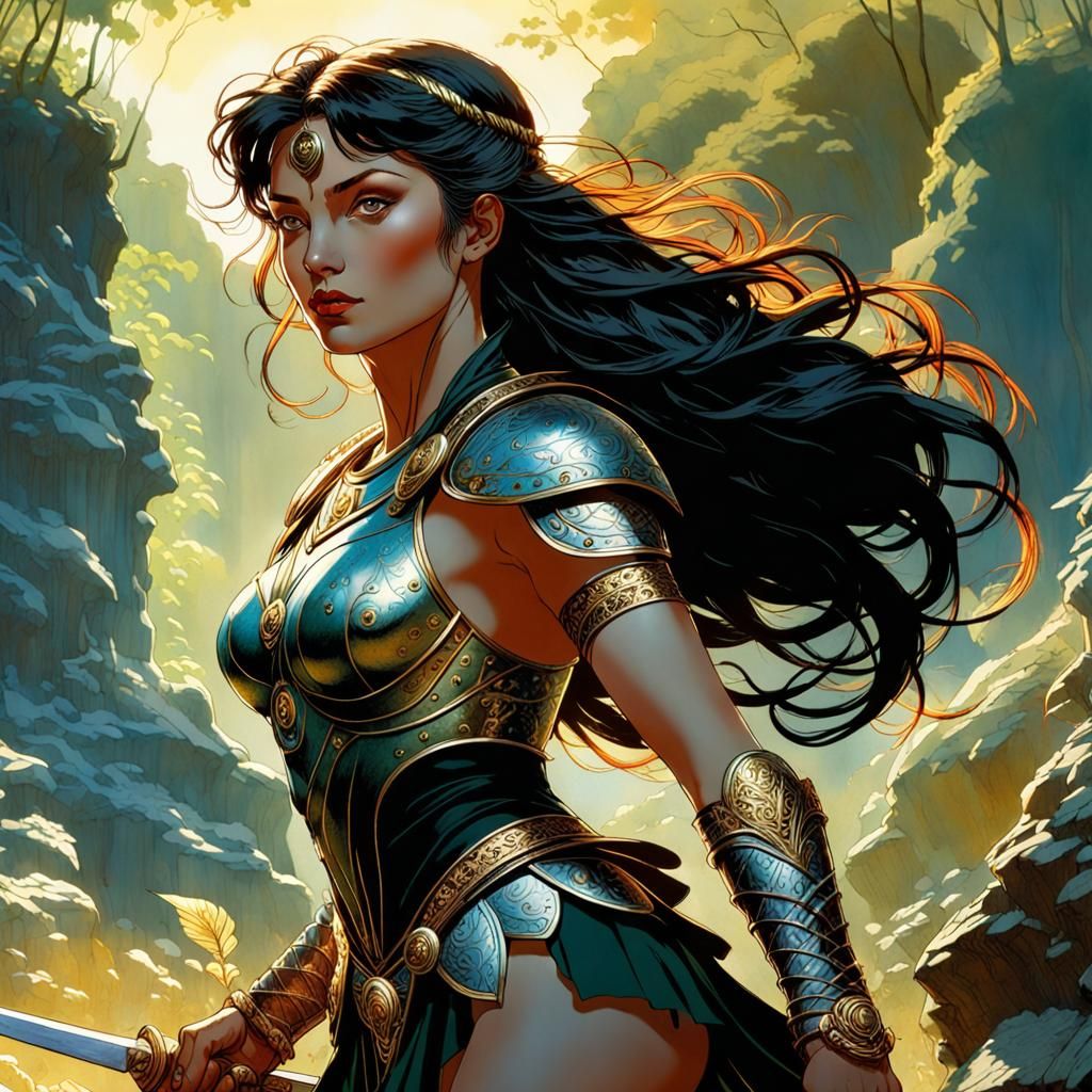 DnD Portrait: Zara - AI Generated Artwork - NightCafe Creator