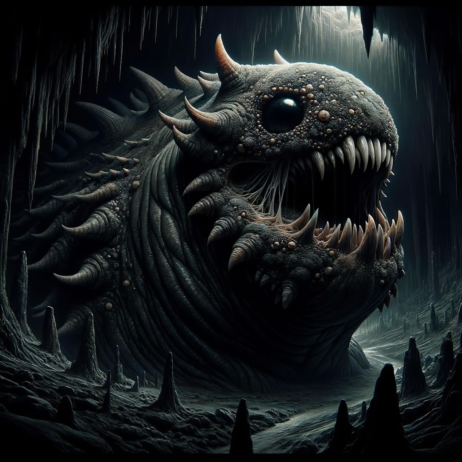 DND Series : Delver (Monster/Huge Aberration) - AI Generated Artwork ...