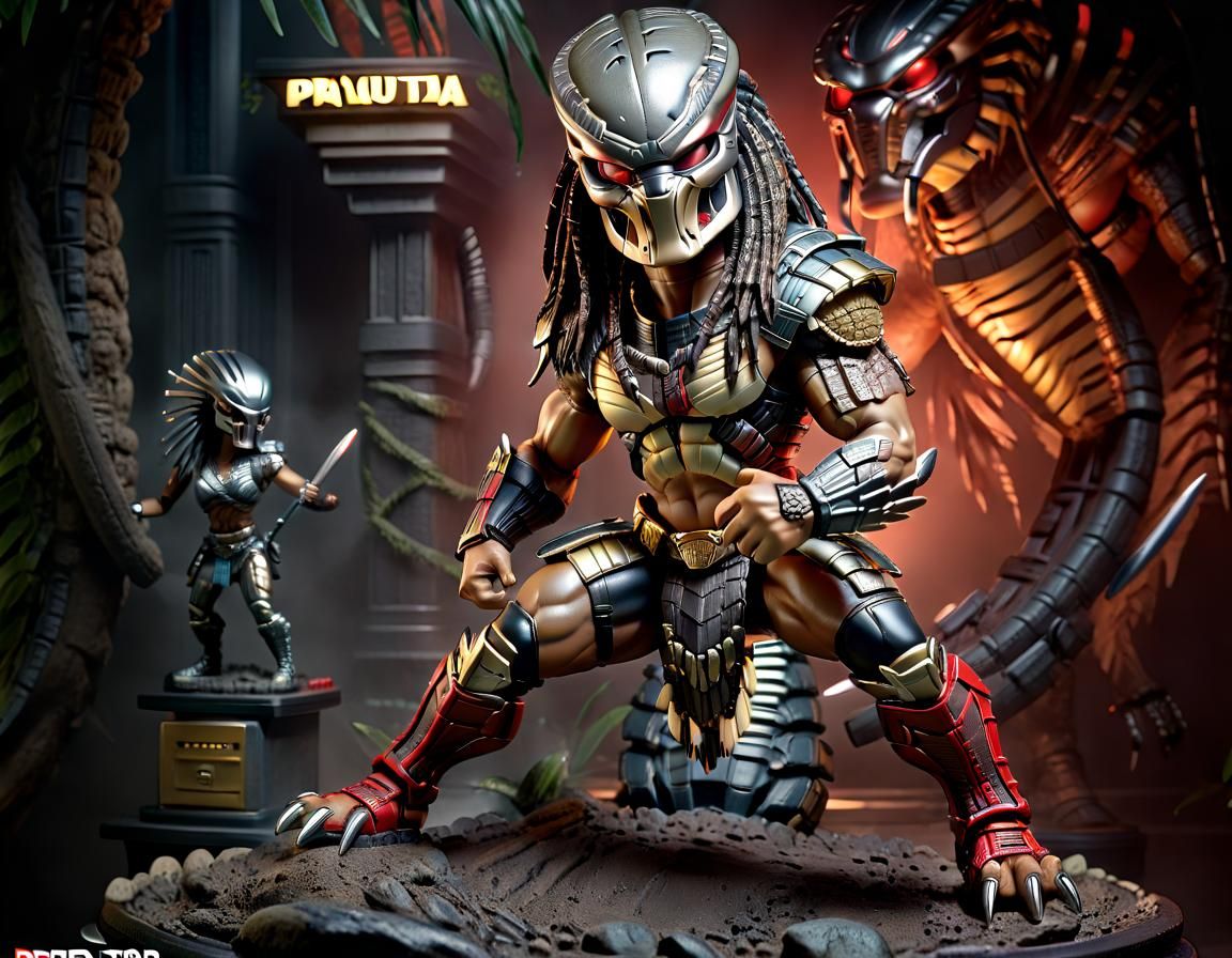 Yautja Predator Action Figure - AI Generated Artwork - NightCafe Creator