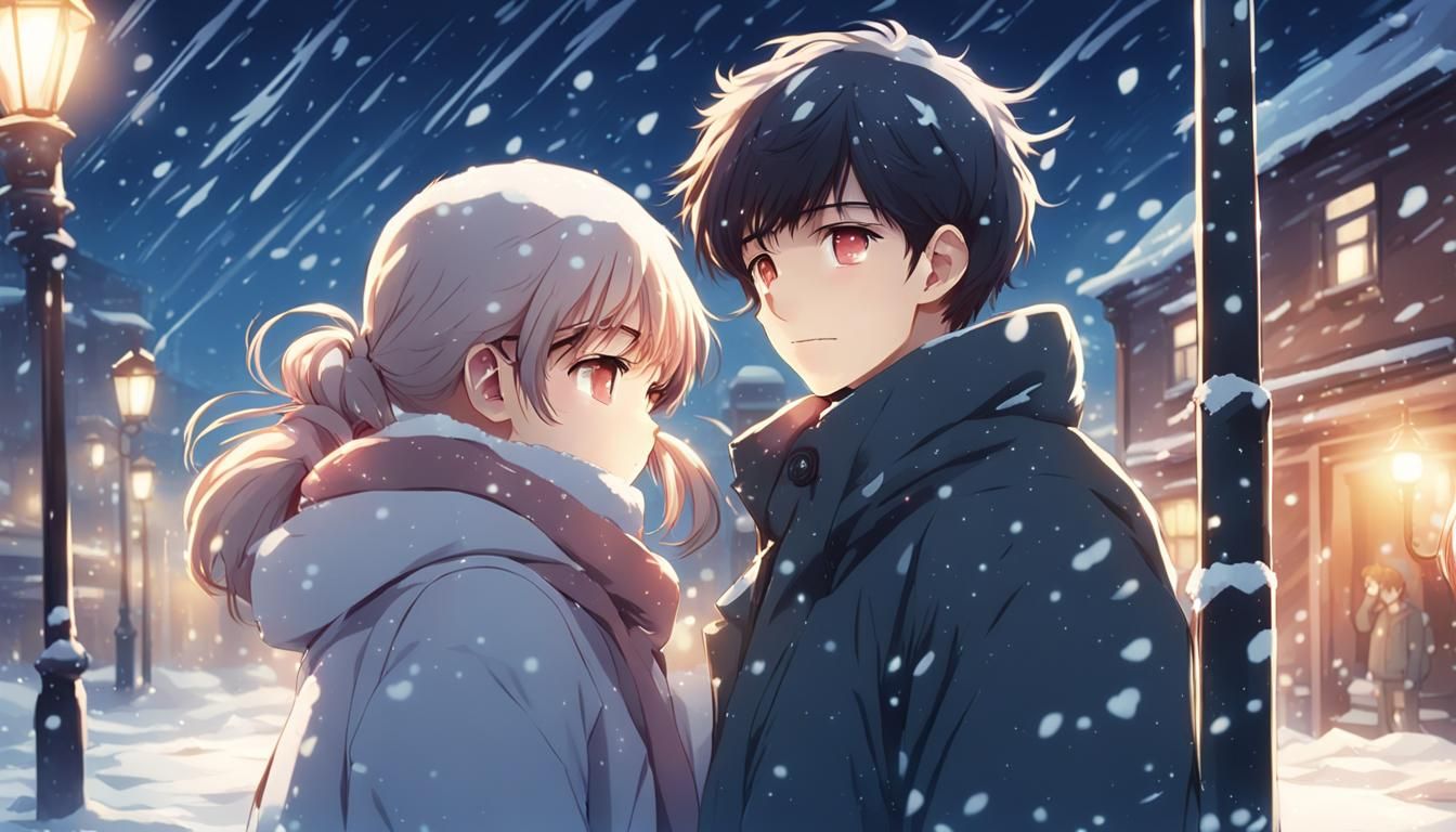 in the snow - AI Generated Artwork - NightCafe Creator