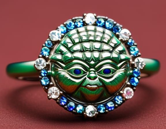 Yoda Ring #7 - AI Generated Artwork - NightCafe Creator
