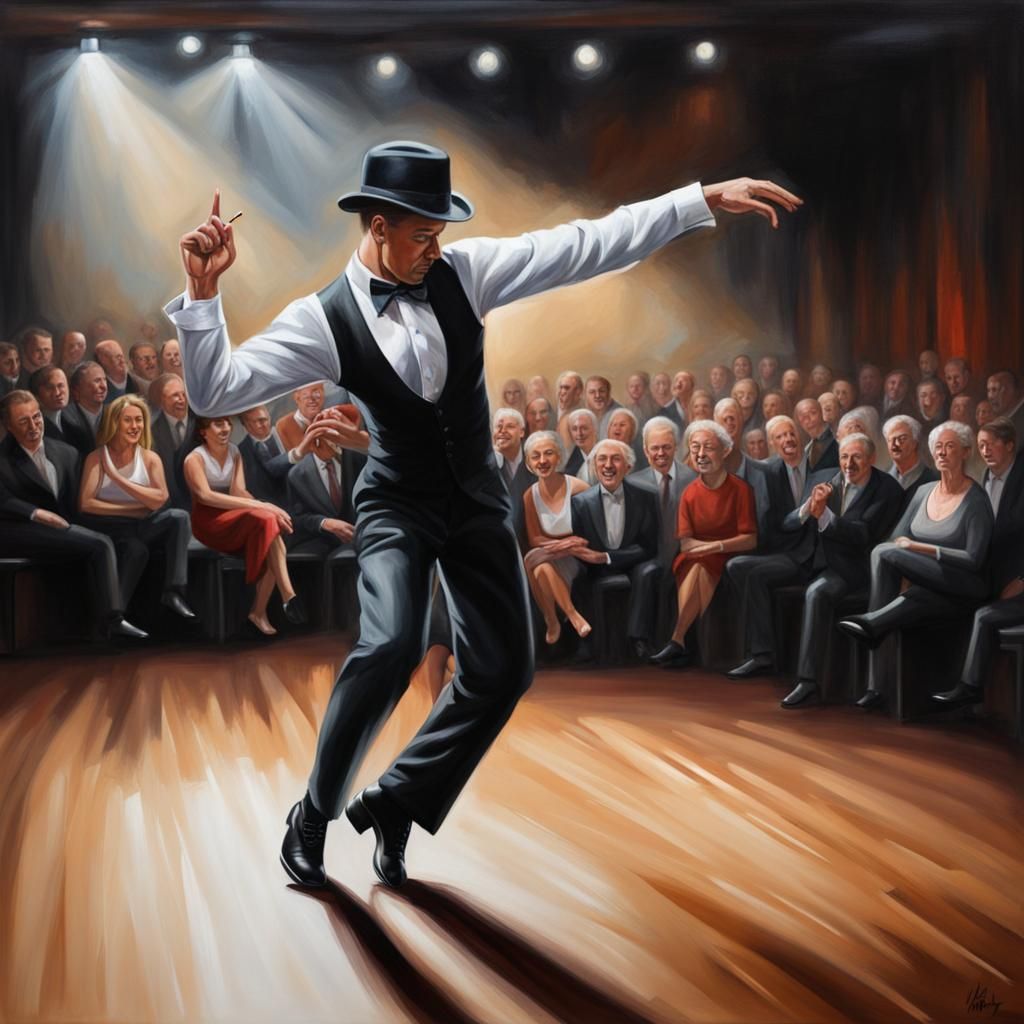 Tap Dancer - AI Generated Artwork - NightCafe Creator