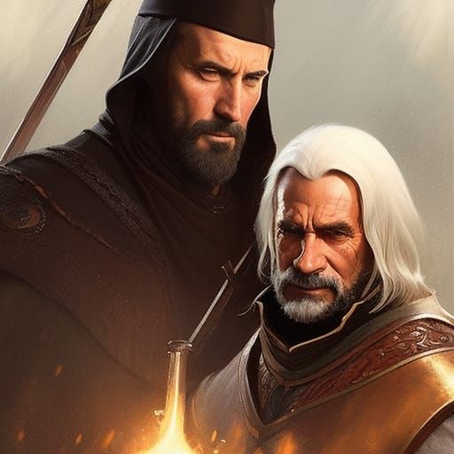 Swordmasters - AI Generated Artwork - NightCafe Creator