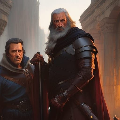 Swordmasters - AI Generated Artwork - NightCafe Creator