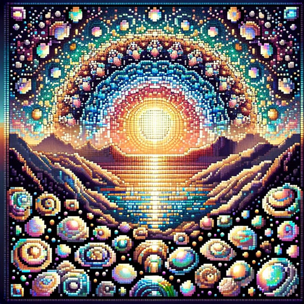 Pixel Art Dos style - AI Generated Artwork - NightCafe Creator