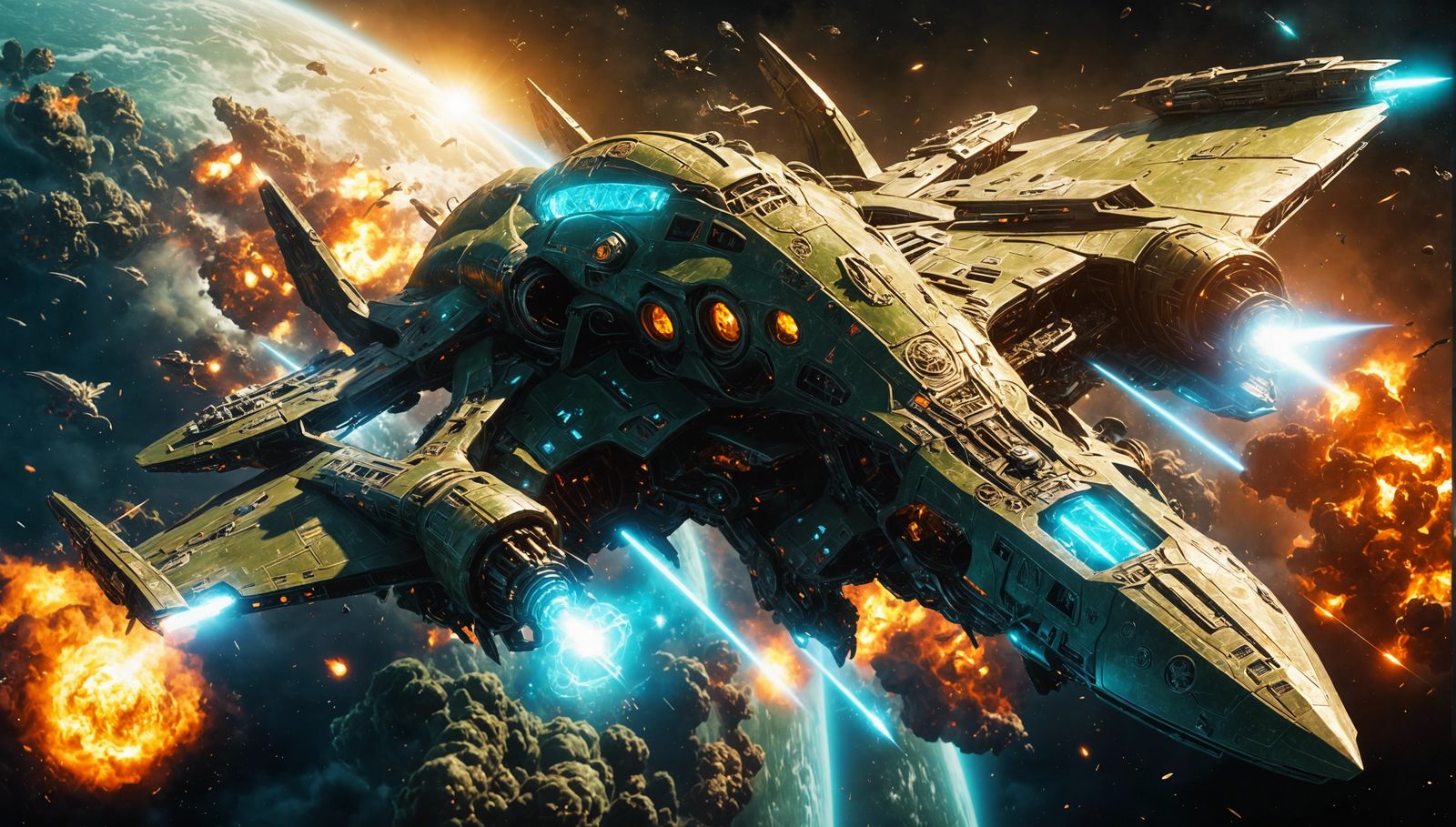 Musing on Space Operas: Of Chaos, Disorder, & Discord - AI Generated ...