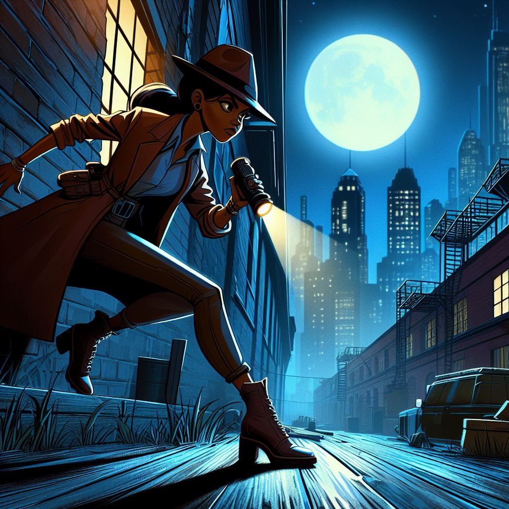 Detective Stakeout Pt 4 - AI Generated Artwork - NightCafe Creator