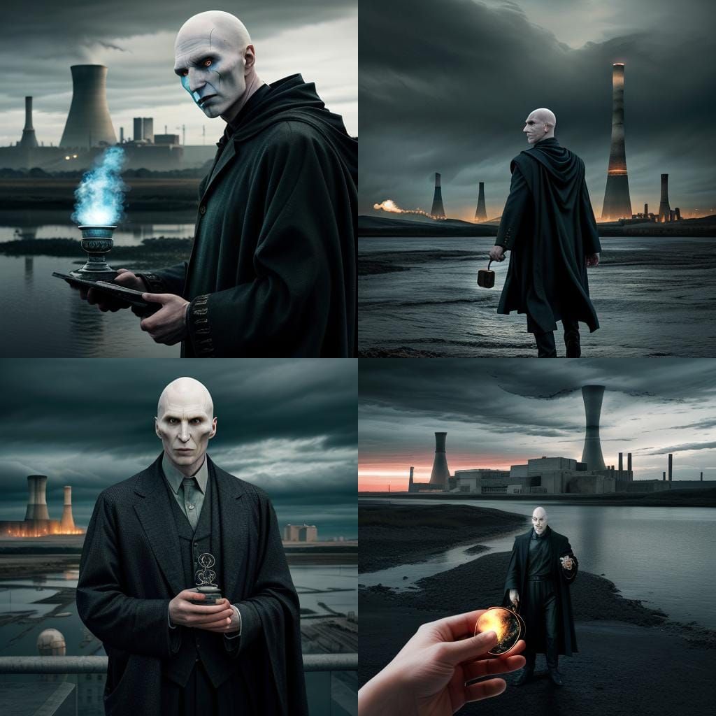 Voldemort and the nuclear horcrux. - AI Generated Artwork - NightCafe ...
