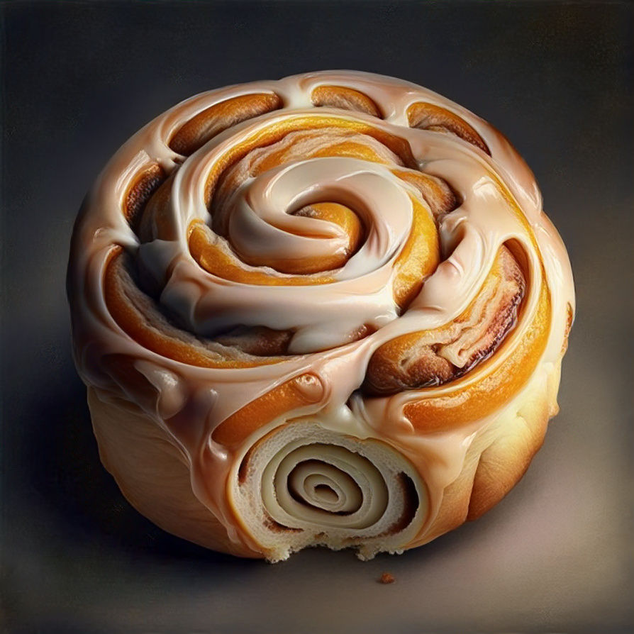 Cinnamon Roll - AI Generated Artwork - NightCafe Creator