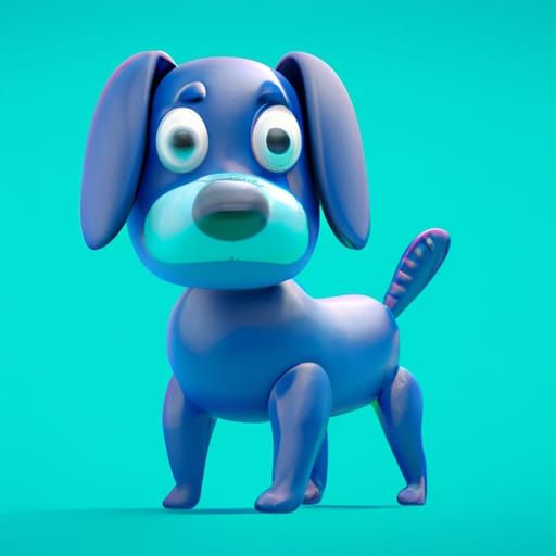 cgi cartoon dog - AI Generated Artwork - NightCafe Creator