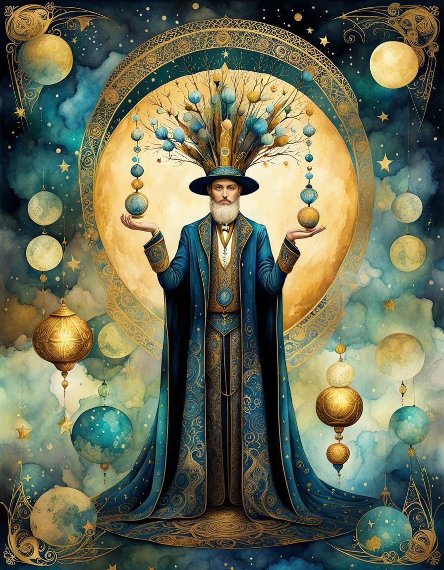 The Magician - AI Generated Artwork - NightCafe Creator