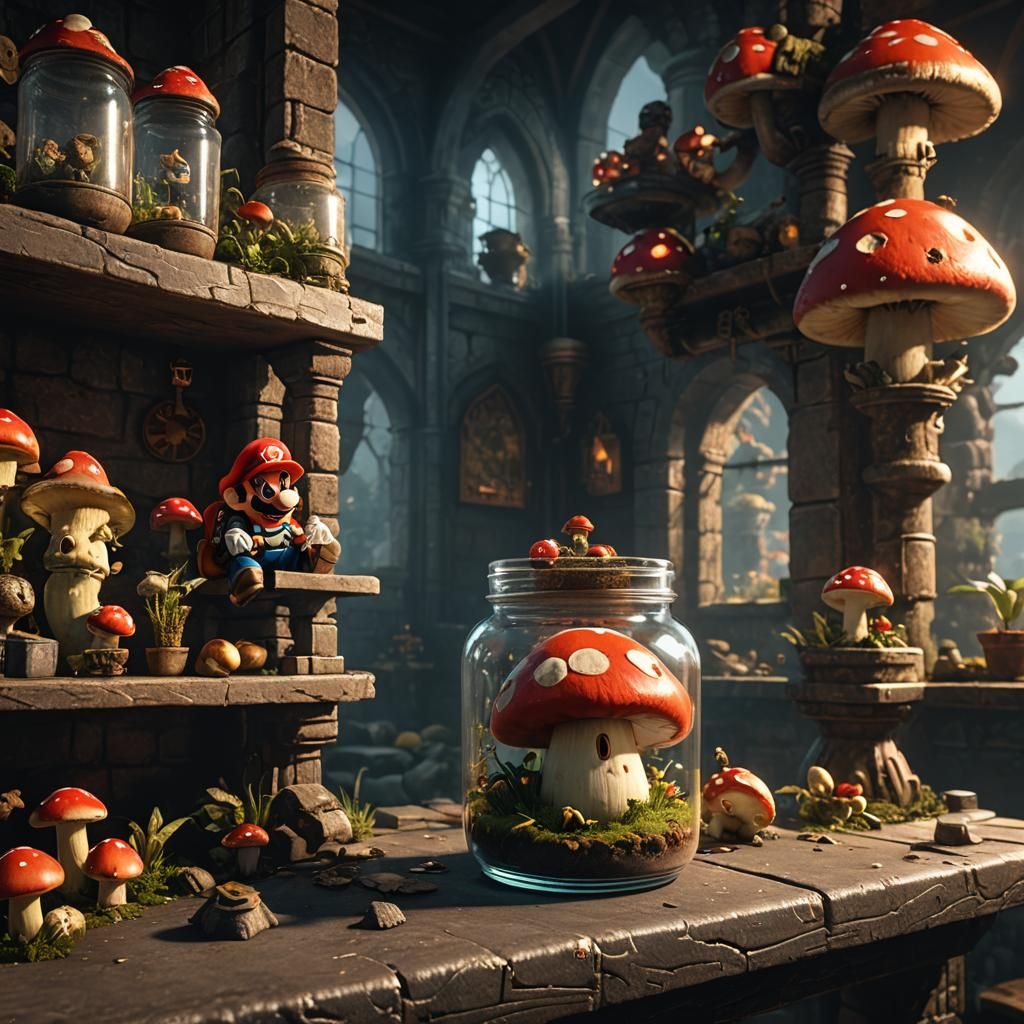 Koopa castle - AI Generated Artwork - NightCafe Creator