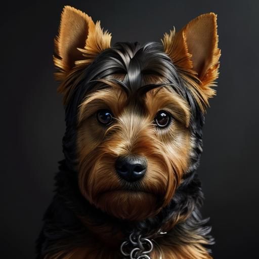 Yorkshire Terrier - AI Generated Artwork - NightCafe Creator