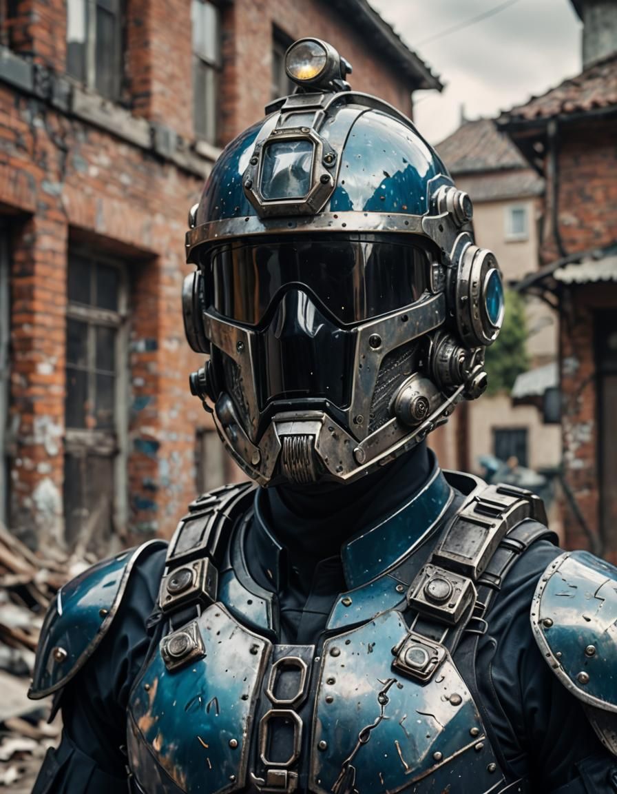 Dystopian police - AI Generated Artwork - NightCafe Creator