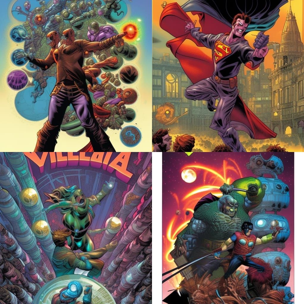 If Super-Villans ruled the world - AI Generated Artwork - NightCafe Creator