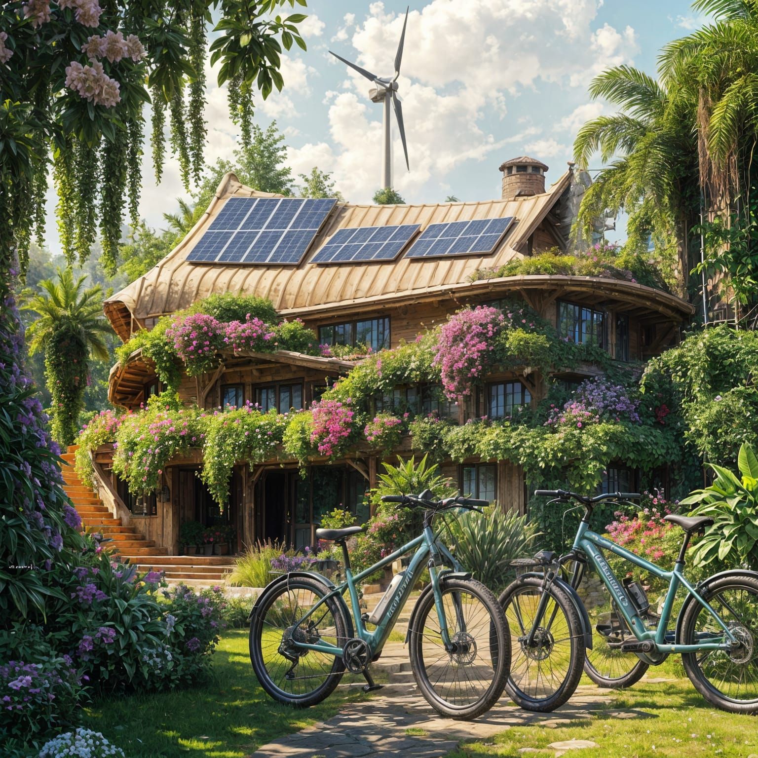 Solarpunk House - Solarpunk House