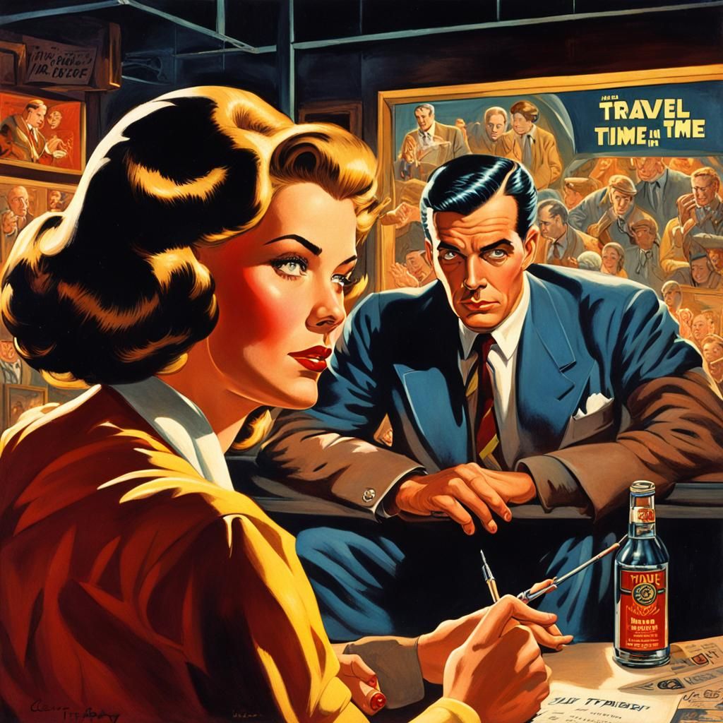 50s comic - AI Generated Artwork - NightCafe Creator