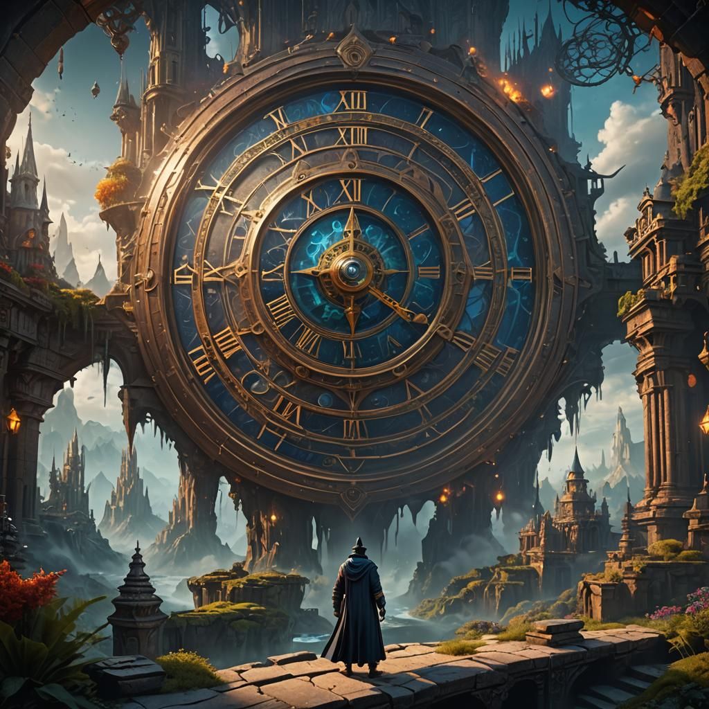 time - AI Generated Artwork - NightCafe Creator