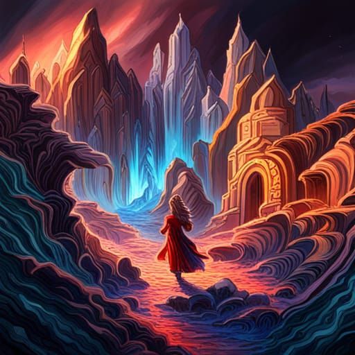 Lost Ai Generated Artwork Nightcafe Creator