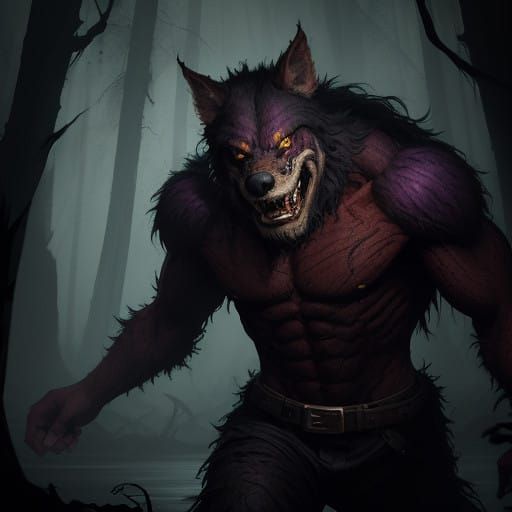 Cajun Rougarou Emerges from Louisiana Swamp in Dyn... - AI Art
