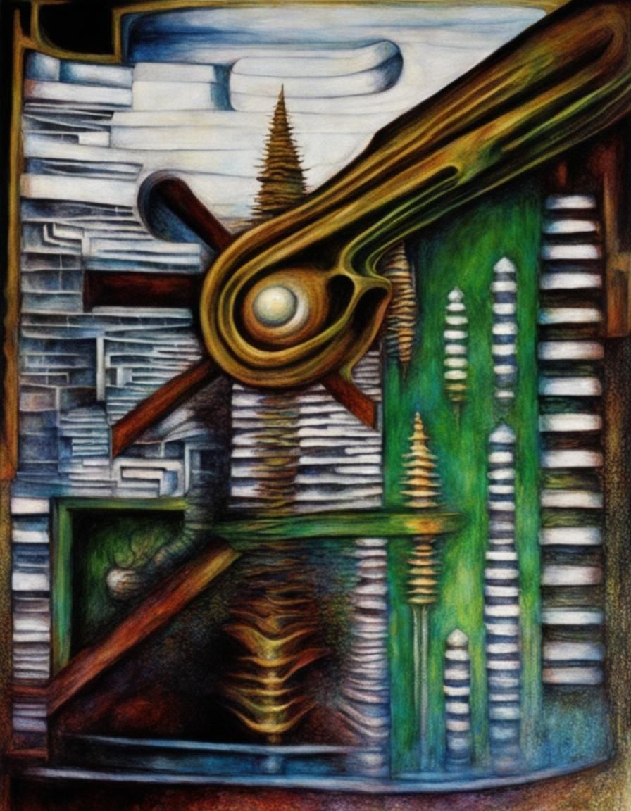 hyperdetailed H.R. Giger romanesque holographic hyperdetailed - AI Generated Artwork - NightCafe ...