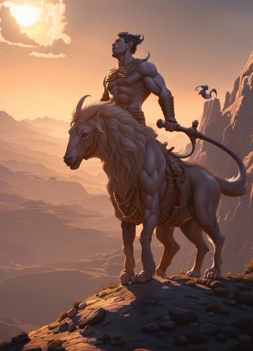 Mythical mount - AI Generated Artwork - NightCafe Creator