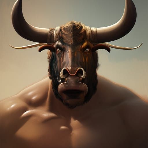 Minotaur 1 - AI Generated Artwork - NightCafe Creator