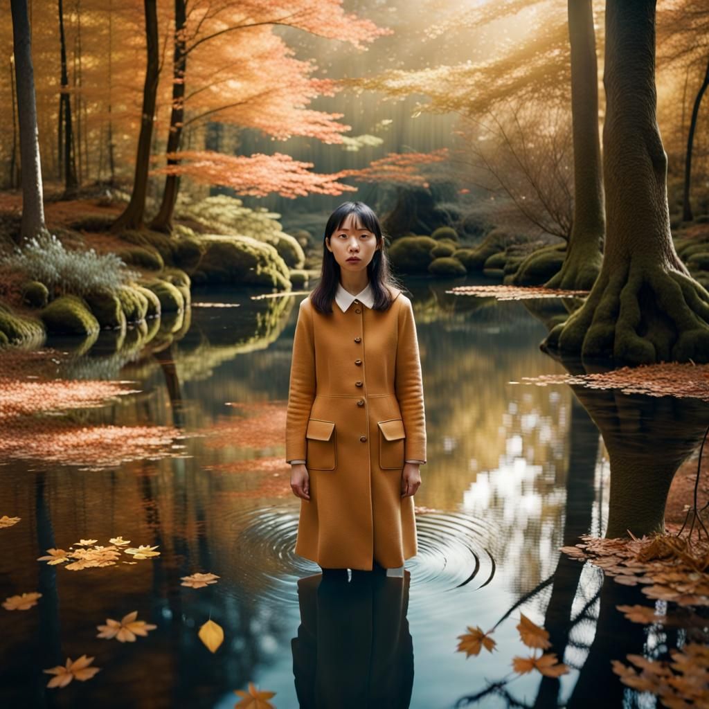 Sadako Yamamura (Pond) - AI Generated Artwork - NightCafe Creator