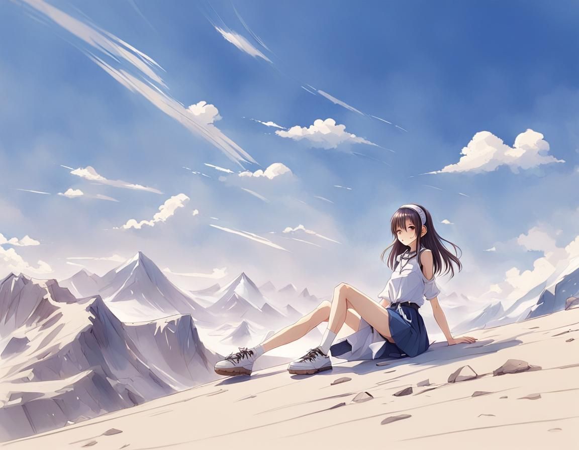 anime sketch character design so beautiful model,. - AI Generated ...