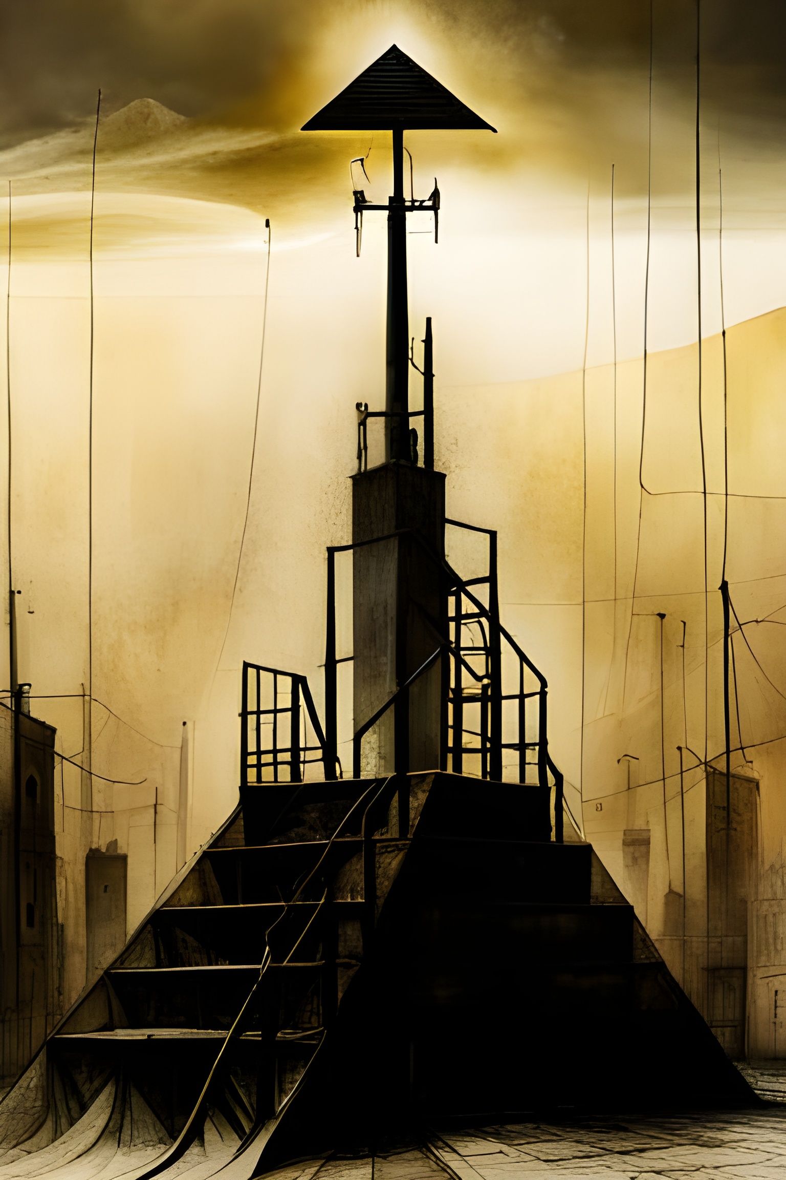 Gallows - AI Generated Artwork - NightCafe Creator