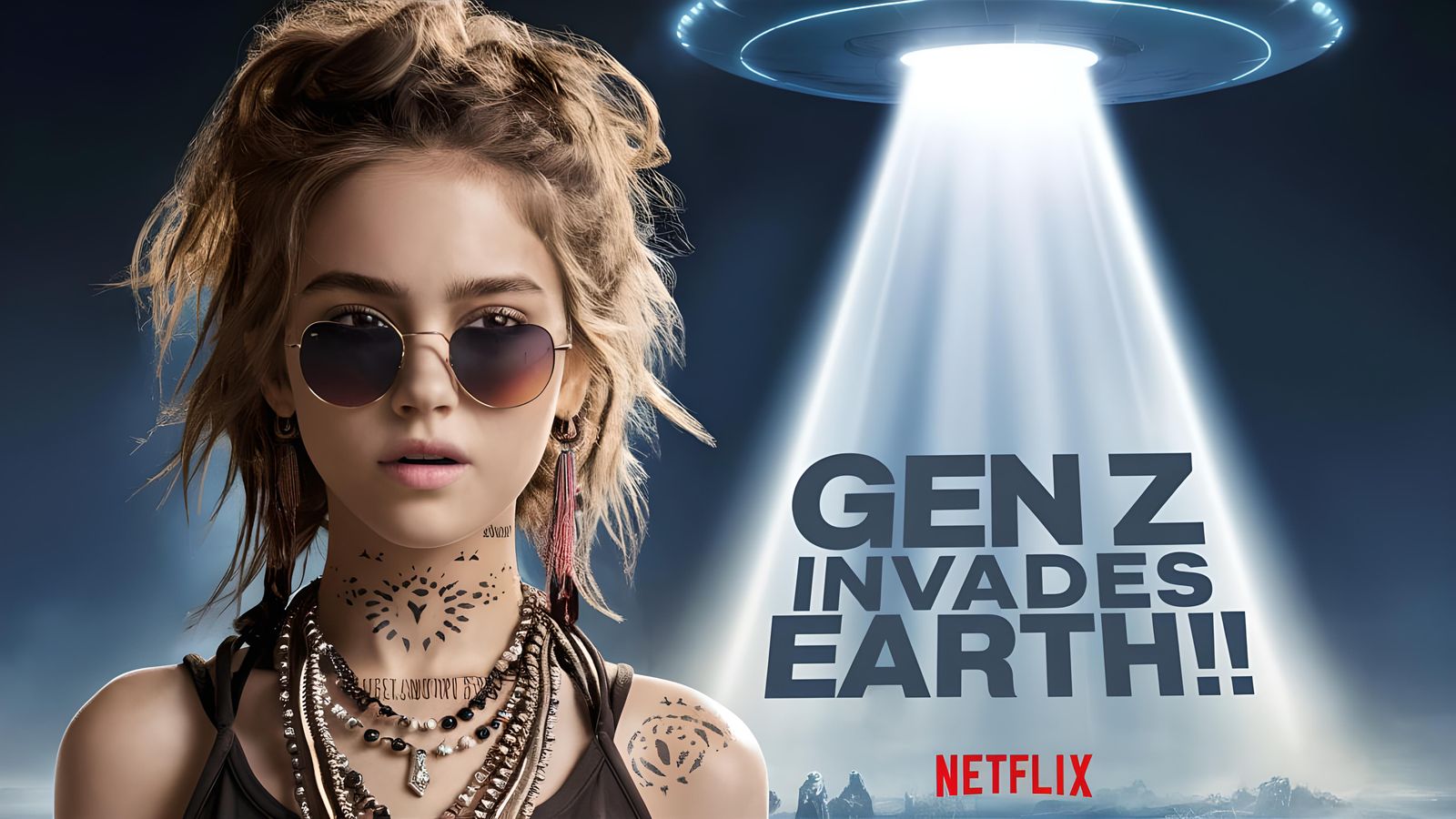 GenZ invades Earth - AI Generated Artwork - NightCafe Creator