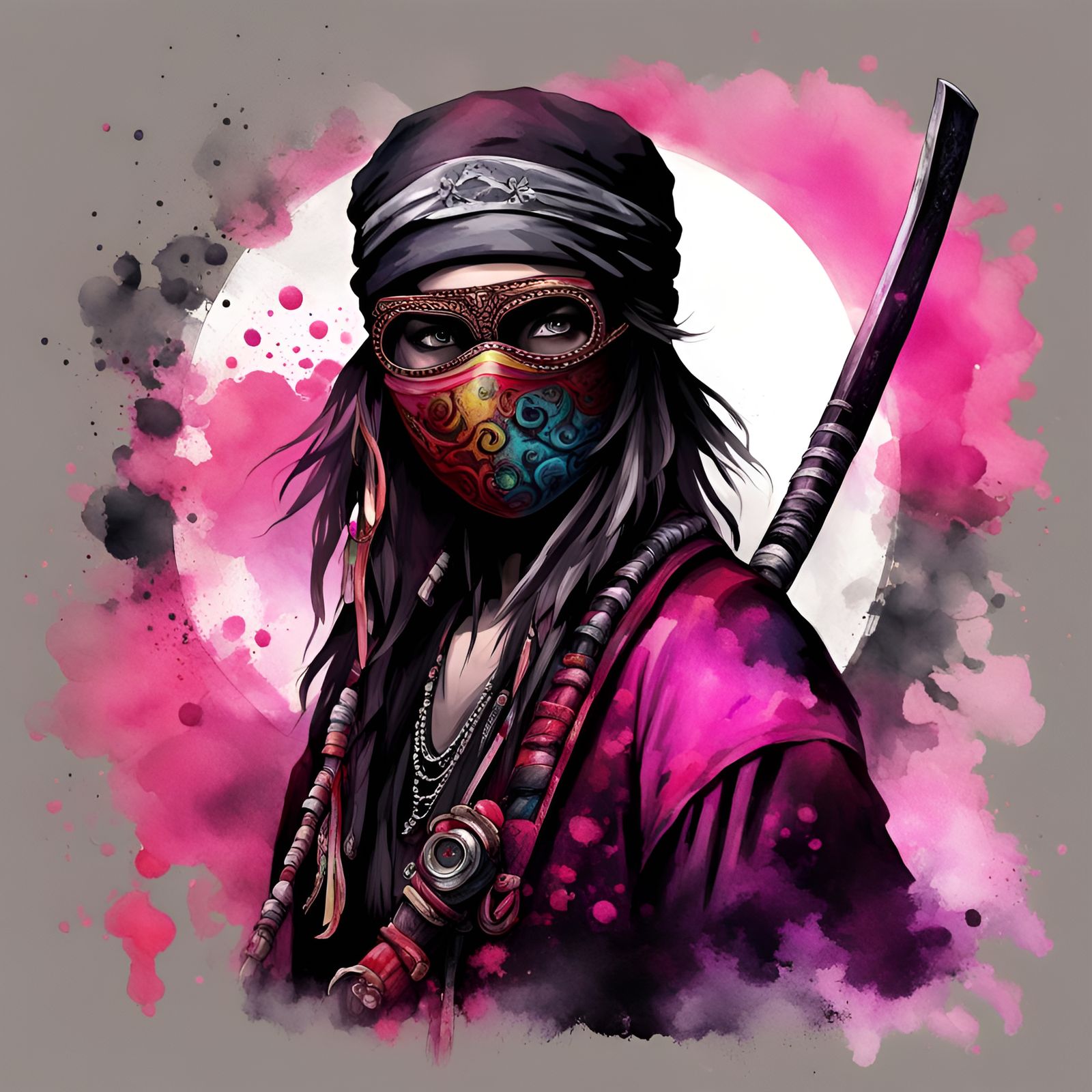 Colors of the Wind: The Character-fusion Odyssey - AI Generated Artwork ...