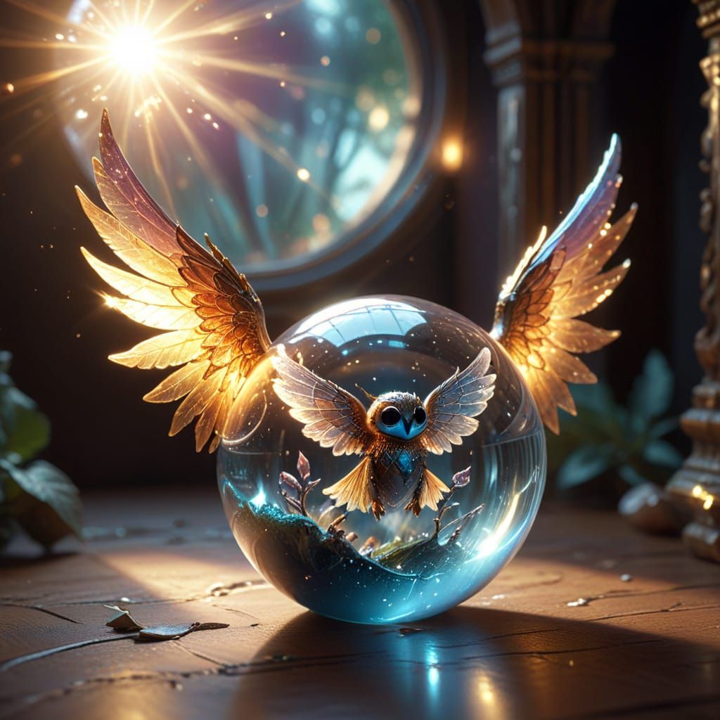 The magic crystal ball - Whispers from the Heart of the Cry...