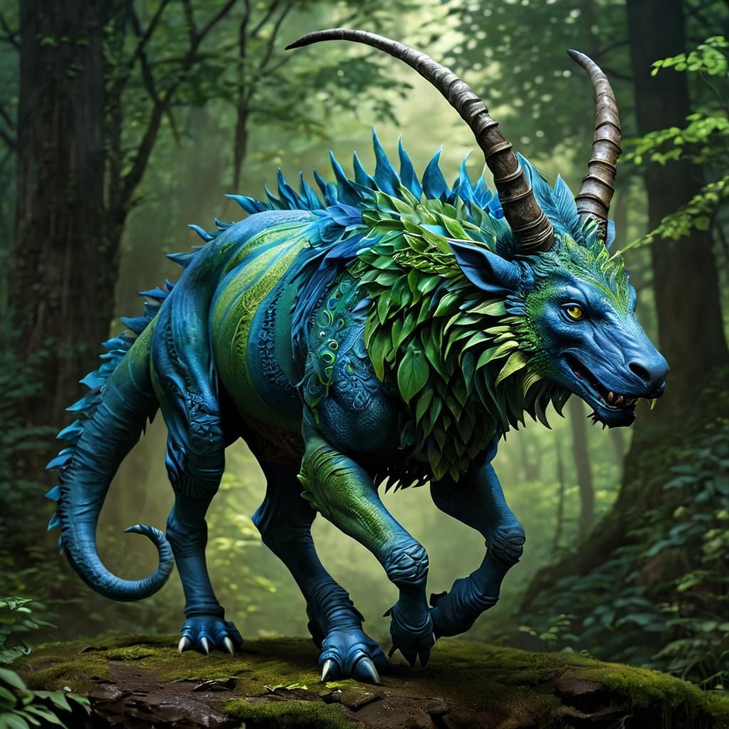 Mythical creature – LOGOUS - AI Generated Artwork - NightCafe Creator