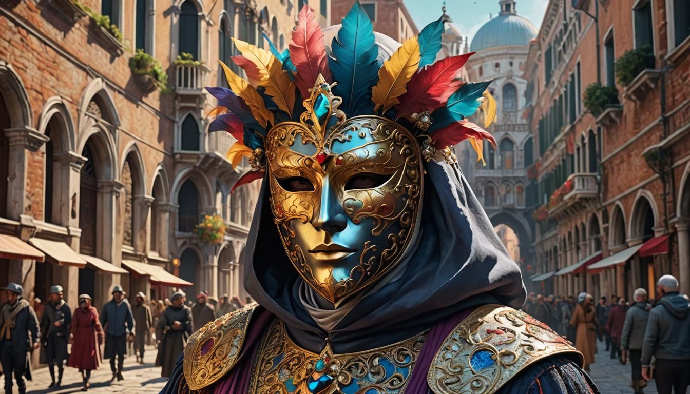 Masked - AI Generated Artwork - NightCafe Creator