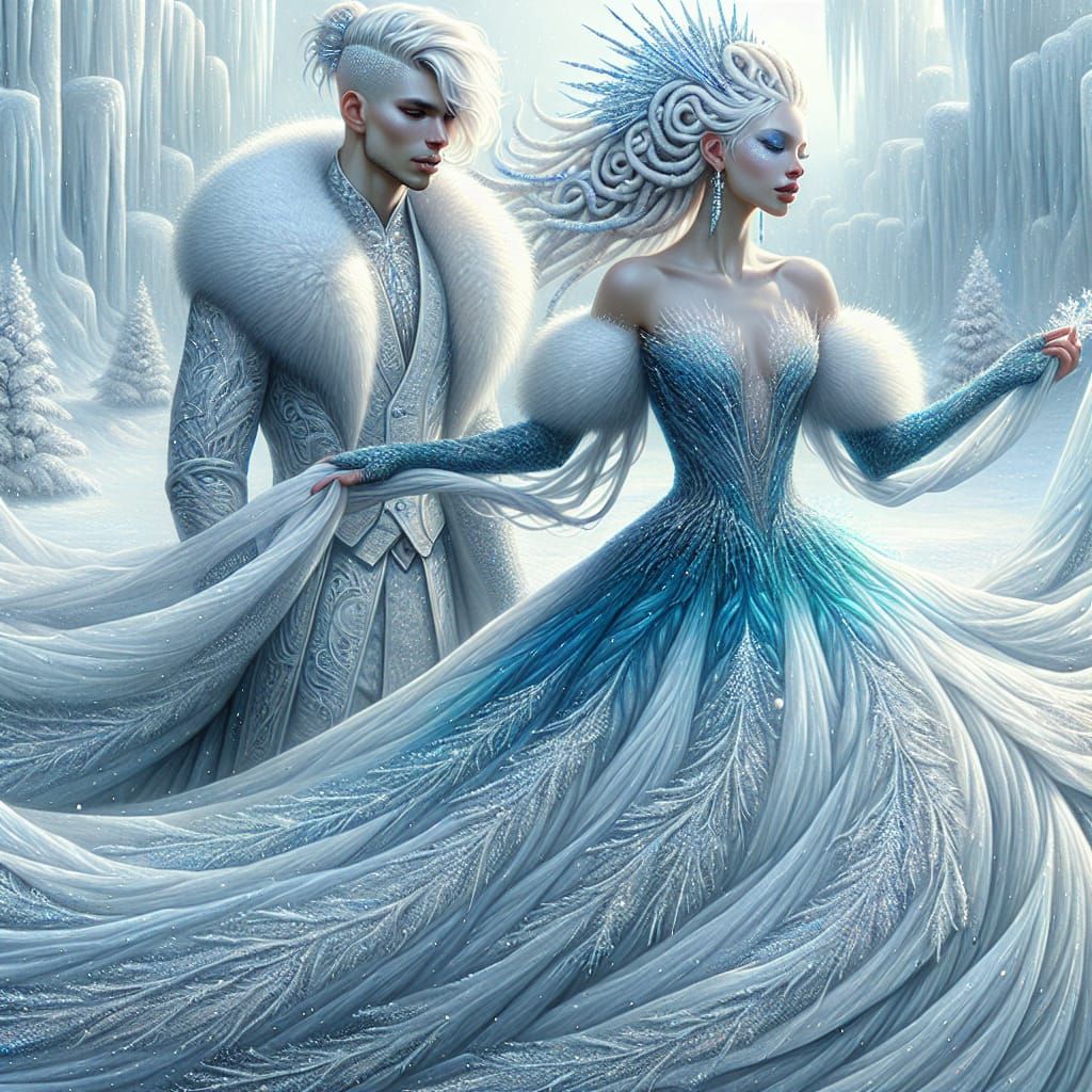 The queen and king dance - AI Generated Artwork - NightCafe Creator