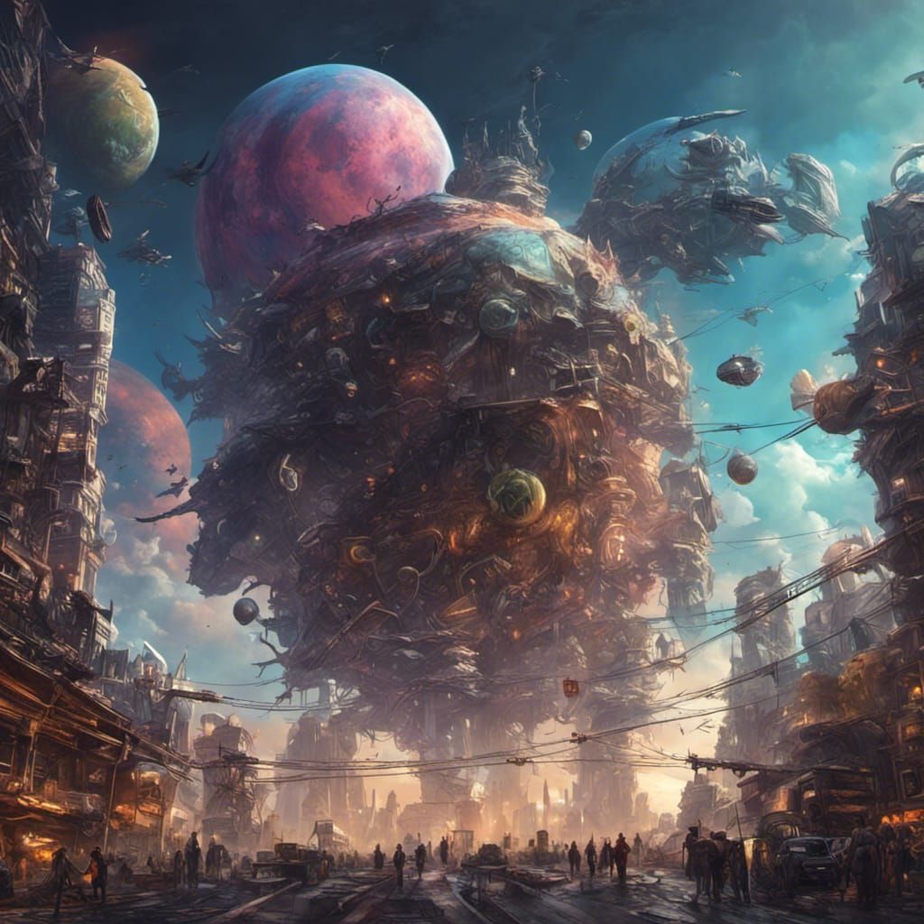 Strange worlds - AI Generated Artwork - NightCafe Creator