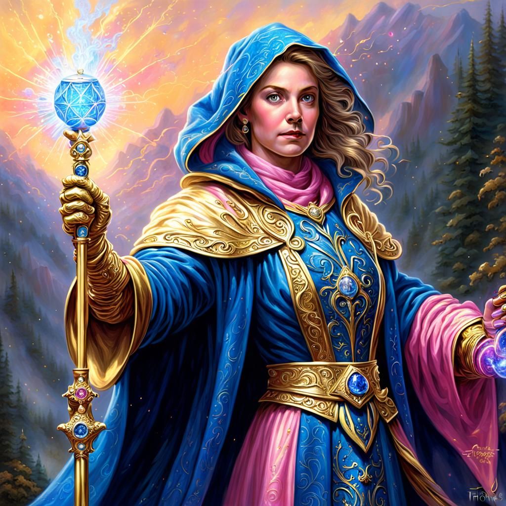 Heroic Wizard - AI Generated Artwork - NightCafe Creator