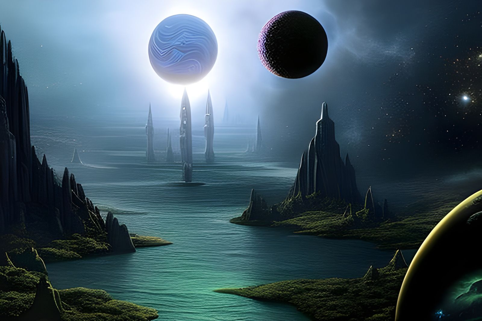 Aetherius २ - AI Generated Artwork - NightCafe Creator